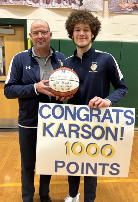 Local roundup: Karson Dominick reaches 1,000th career point in ...